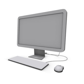 Second Life Marketplace - FULL PERM MESH Computer Terminal & Mouse