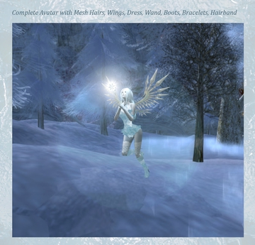 Second Life Marketplace - Ice Fairy Avatar