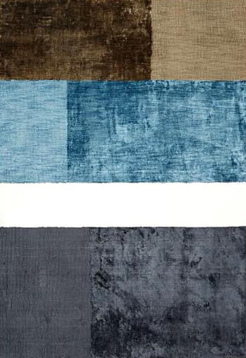 Second Life Marketplace - Luster Colorblock Floor Rug - Blue Lagoon