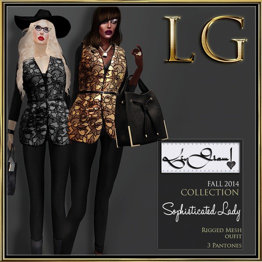 Second Life Marketplace - [LG] Boutique-Fall 2014 Sophisticated Lady ...