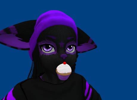 Second Life Marketplace - Fantasy Purple Eyes for Kemono avatar