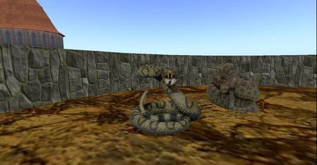 Second Life Marketplace - Rattle Snake Pit - round stone pit full of ...