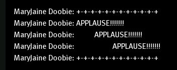 Second Life Marketplace - ASCII Art Applause Chat art gesture