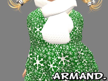 Second Life Marketplace - --ARMAND-- LET IT SNOW - GREEN