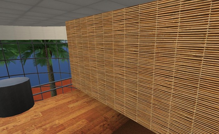 Second Life Marketplace - Bamboo Window Shade Scripted Bamboo Blinds ...
