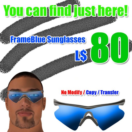 Second Life Marketplace - OBA OBA FrameBlue (boxed)