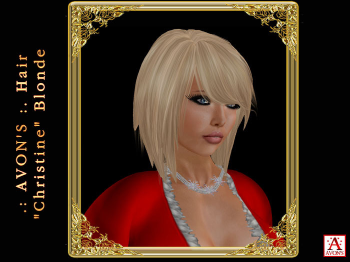 Second Life Marketplace - .: AVON'S :. Hair "Christine" Blonde