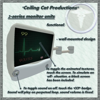 Second Life Marketplace - *CCP* Monitor Series 2, EC display