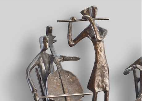 Second Life Marketplace - Musician Quartet - BRONZE CUTOUT .. This is a ...
