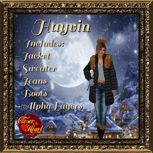 Second Life Marketplace - Hayvin Winter Outfit BOXED