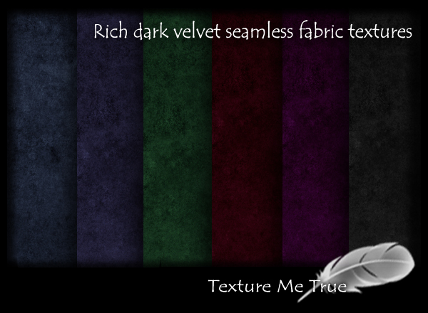 Second Life Marketplace - TMT dark rich velvet seamless fabric texture pack