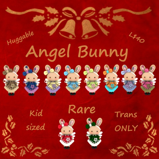 Second Life Marketplace - Angel Bunny - Red