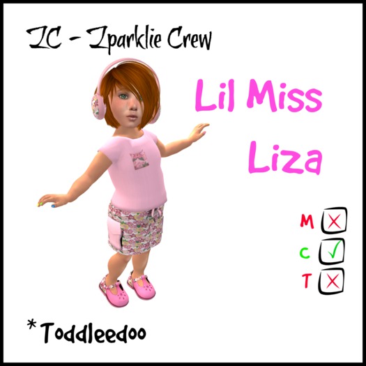 Second Life Marketplace - ZC - Lil Miss Liza *Toddleedoo*