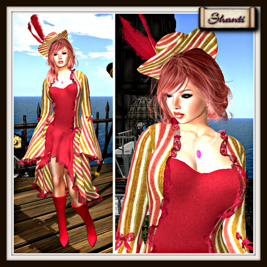 Second Life Marketplace Shanti Classic Steampunk Outfit Mesh
