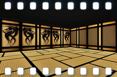 Second Life Marketplace - Magic Dragon Japanese Closed Skybox 16x16 Mesh V2