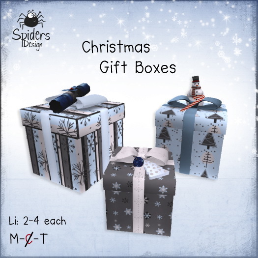 Second Life Marketplace - Christmas Gift Boxes