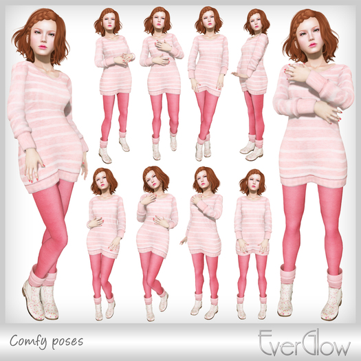 Second Life Marketplace - *EverGlow* - Comfy poses