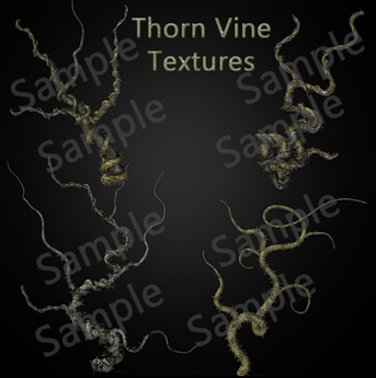 Second Life Marketplace - FULL PERM Thorn Vine Textures