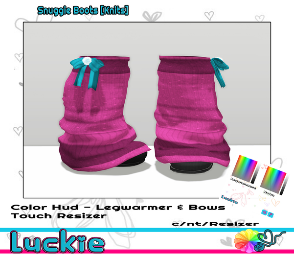 Second Life Marketplace - -Luckie- Snuggie Boots [KNITS]