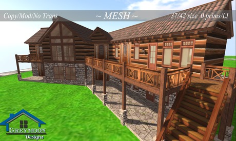 Second Life Marketplace - Kodiak Log House