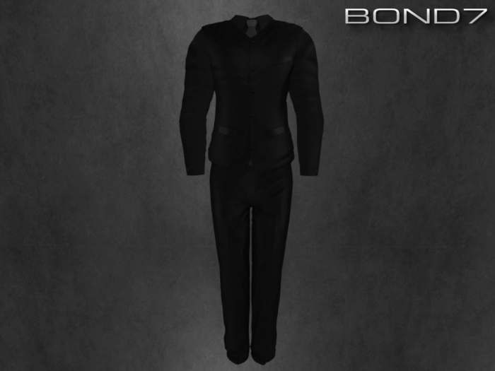 Second Life Marketplace - *BOND7* Ashton Suit (Black: HUD)