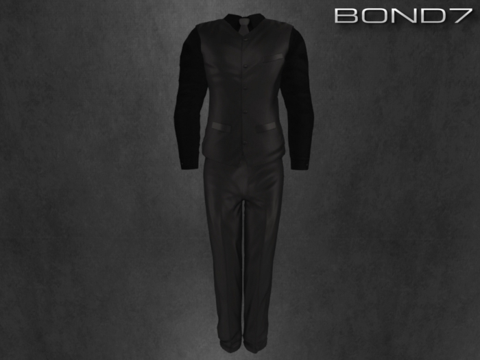 Second Life Marketplace - *BOND7* Ashton Suit (Dark Grey: HUD)