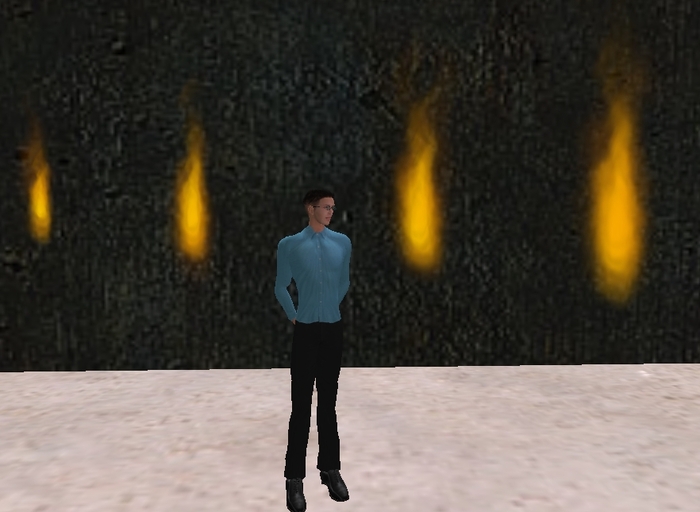 Second Life Marketplace - Narrow Flames Particle Emitter - Single Flame ...
