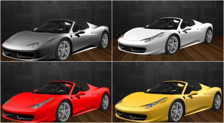 Second Life Marketplace - ++Vetrovian Poses - Car Friends ( 4 Car Colors)++