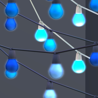 Second Life Marketplace - "hue are you?" bright idea string of ...