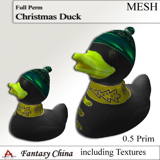 Second Life Marketplace - Full Perm Christmas Duck