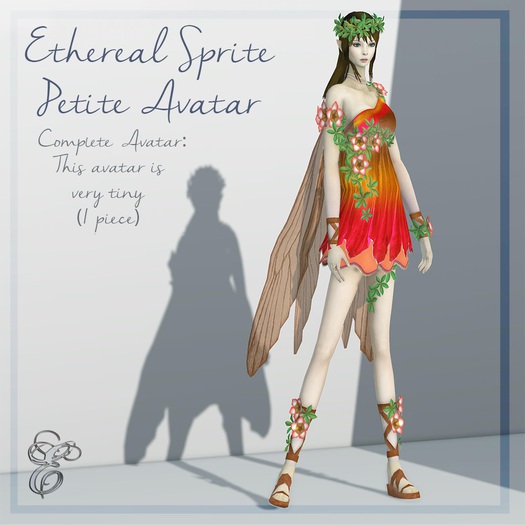 Second Life Marketplace - Entice - Ethereal Sprite Petite Avatar - Autumn