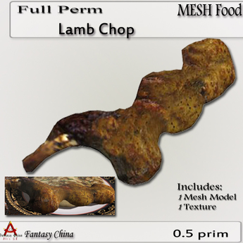Second Life Marketplace - Fantasy China Mesh lamb chop full perm