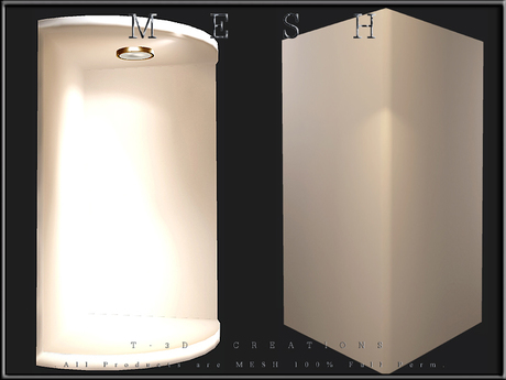 Second Life Marketplace - T-3D Creations [ The Display Shop No.11 ...