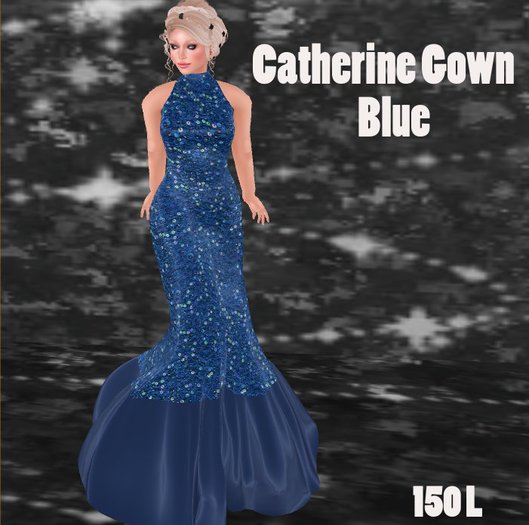 Second Life Marketplace - SW Catherine Gown Blue BOX
