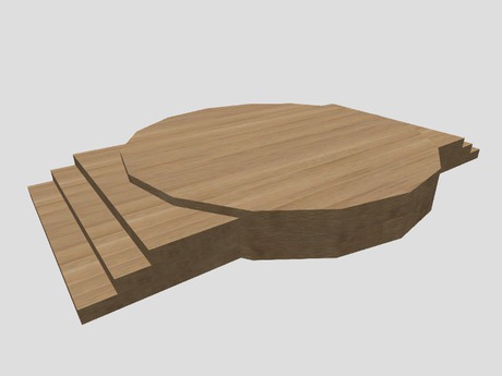 Second Life Marketplace - Circular Mesh Stage - Full Perm
