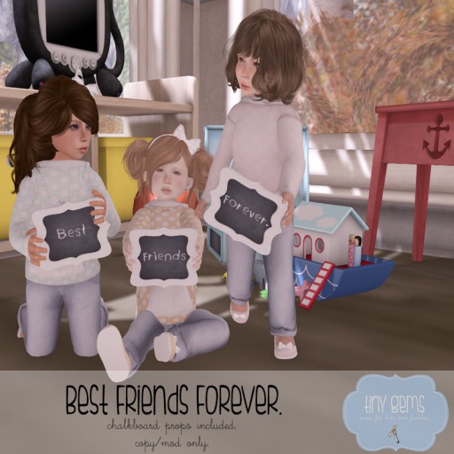 Second Life Marketplace - {tg.} - Best Friends Forever (boxed)