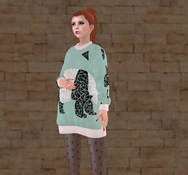 Second Life Marketplace - panda sweater
