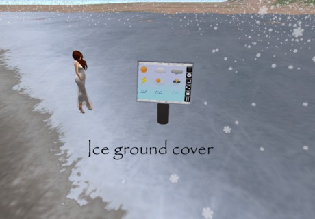 Second Life Marketplace - MEGA ground cover rezzer Winter Edition (boxed)