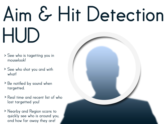 Second Life Marketplace - Aim & Hit Detection HUD [boxed]