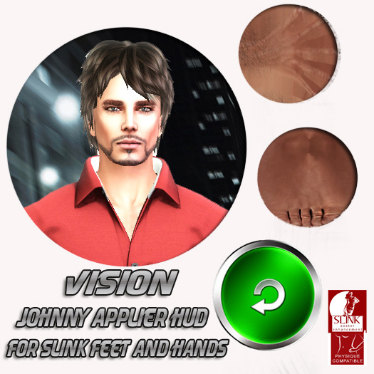 Second Life Marketplace - Johnny Slink Applier Hud for Slink Hands and Feet