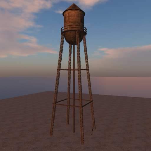 Second Life Marketplace - Nitely Prefabs - Old Water Tower