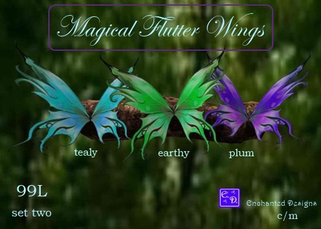 Second Life Marketplace - ``***{ E.D. MAGICAL WINGS SET TWO