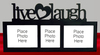 Second Life Marketplace - Live Love Laugh 3 Slot Picture Frame