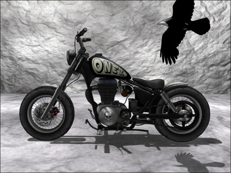 Second Life Marketplace - BUR Motorcycles - The ROOK