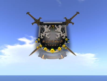Second Life Marketplace - Coat of arms white Vilena ( Box)