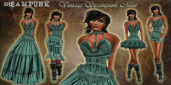Second Life Marketplace - Steampunk Vintage Mint