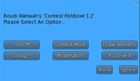 Second Life Marketplace - [Raffle] Fishbowl Contest, Draw The Winners ...