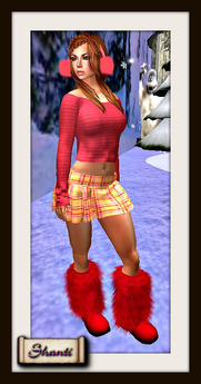 Second Life Marketplace - Shanti Snow Bunny in Mango MESH