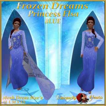 Second Life Marketplace - UY - Frozen Dreams - Princess Elza PINK