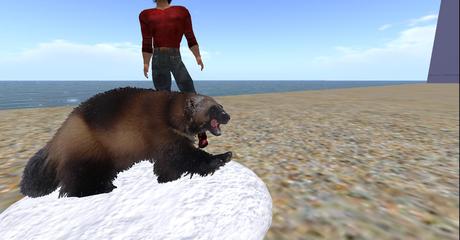Second Life Marketplace - Wolverine in Snow - particle rez one prim ...